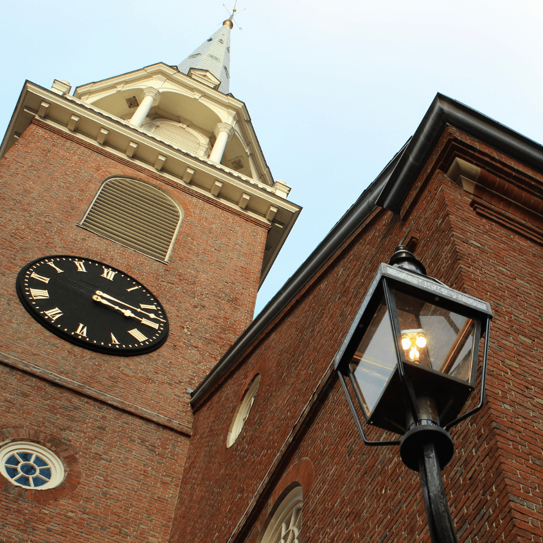 Revolutionary Spaces Relights Historic Lantern